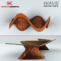 Wave Table - Table - 3D model