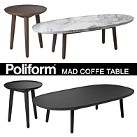 Poliform Mad Coffee Tables - Table - 3D model