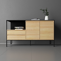 Decorative set - Sideboard & Chest of drawer - 3D model