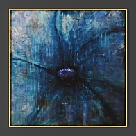01. Picture Pjatteryd Blue Patterns - Frame - 3D model