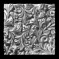 OM Gypsum 3d panel "Sparta (Flutes)" - 3D panel - 3D model