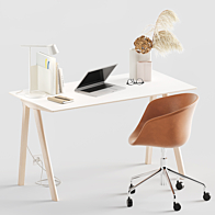 Mo Bridge desk set - Office furniture - 3D model