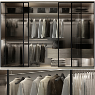 Raumplus UNO - Wardrobe & Display cabinets - 3D model