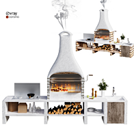 outdoor kitchen - 3D Models Collection