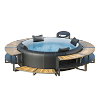 Pool frame Bestway 366x122 cm - Other - 3D model