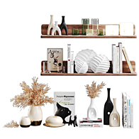 Boho decorative set - Decorative set - 3D model