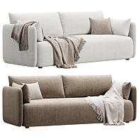 Offset Sofa - Sofa - 3D model