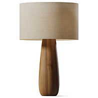 Albus Twisted Table Lamp - Table lamp - 3D model