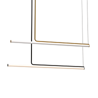 rounded ciel lamp - Pendant light - 3D model