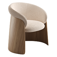 Calyx chair - Arm chair - 3D model
