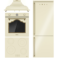 Smeg Portofino set - Kitchen appliance - 3D model
