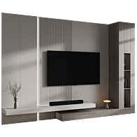 Tv Wall N25 - TV Wall - 3D model