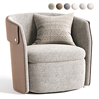 Flexform Mood Drop - Arm chair - 3D model
