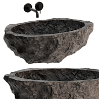 Vitruvit Shell Sink - Wash basin - 3D model