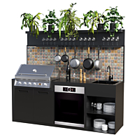 outdoor kitchen - 3D Models Collection