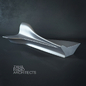 zaha hadid bench - Urban environment - 3D model