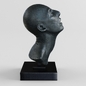 Lotta Blokker head sculpture - Sculpture - 3D model
