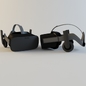 VR Oculus RIft CV1 - PC & other electronics - 3D model