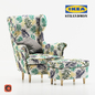 STRANDMON - Arm chair - 3D model