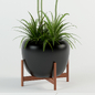 Plants collection 77 Modernica pots - Indoor - 3D model