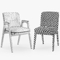 Minotti Lance chair - Chair - 3D model