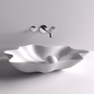 Vitruvit Shell Sink - Wash basin - 3D model