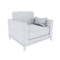Armchair boston - Arm chair - 3D model
