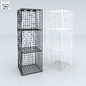 (OM) Setka shelving - Rack - 3D model