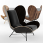Freewing Lounge Chair - Arm chair - 3D model