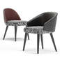 Lawson Dining chair minotti - Chair - 3D model