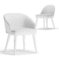 Lawson Dining chair minotti - Chair - 3D model