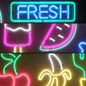 Light modules. Set 13. Neon - Neon - 3D model
