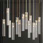 Eden multi spot glass pendant - Pendant light - 3D model