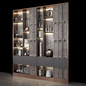 Cabinet Furniture 0297 - Rack - 3D model