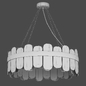 Blount chandelier - Pendant light - 3D model