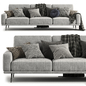Carlton 3Seaters by BoConcept - Sofa - 3D model