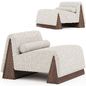 MARULA CHAIR BY AKHA - Arm chair - 3D model