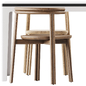 Pop Table Rectangle and Twill Chair by DesignByThem - Table + Chair ...