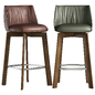 Bar stool Archibald by Poltrona Frau - Chair - 3D model