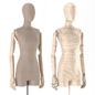 fashion mannequin set - Сlothes and Footwear - 3D model