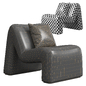 BAYMAX Lounge Chair By JOYSLIVING - Arm chair - 3D model