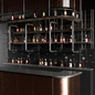 Black Bar Counter - Restaurant - 3D model