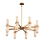 ORIEL CHANDELIER - BRASS - Pendant light - 3D model