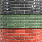 kitchen tile PBR 4K texture 004 - Tile - 3D model