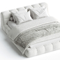 Tufted Bed Eternity Modern - Bed - 3D model