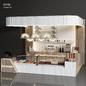 ice cream shop 7 - Restaurant - 3D model