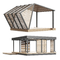 Gazebo (scene) outdoor - Other - 3D model