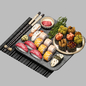 Japanese style food set - Food and drinks - 3D model