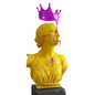 Melting crown art sculpture - Sculpture - 3D model
