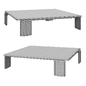 MINOTTI DRAKE - Table - 3D model
